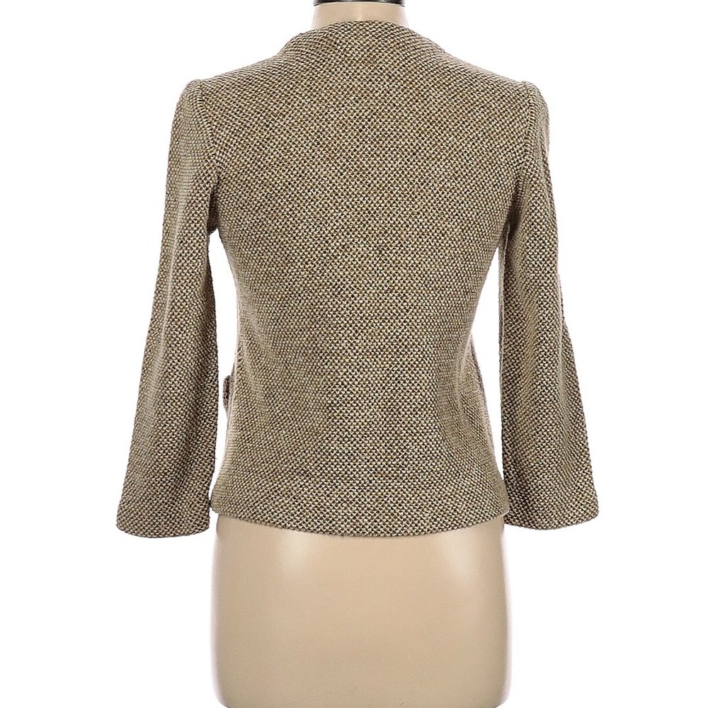 Tan Castle Star Tweed Jacket, 10 - Gem